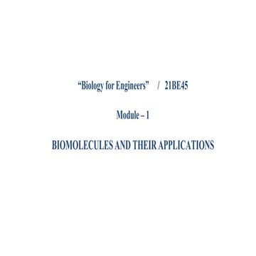MODULE 1 21BE45 Biology for engineers.pdf