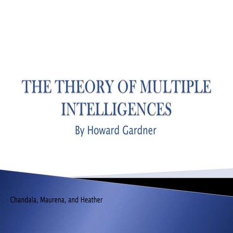 Module 13 Learning Theories | PPT