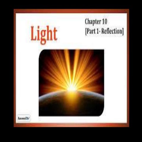 Module 13 Physics X Light-1.ppt, Starting | PPT