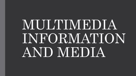 Types of Educational Multimedia Resources | PPT