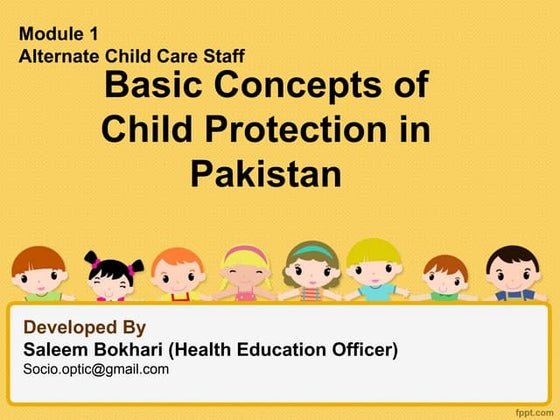 Child Protection in Pakistan Module 2 Child Discipline In Pakistan ...