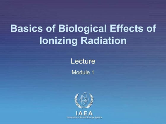 Basic Radiation theories and discussions | PPT