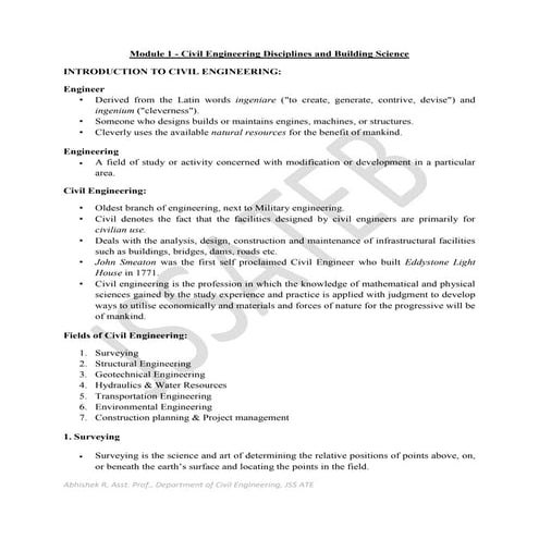 Introduction to Civil Engineering Module 1_BESCK104.pdf