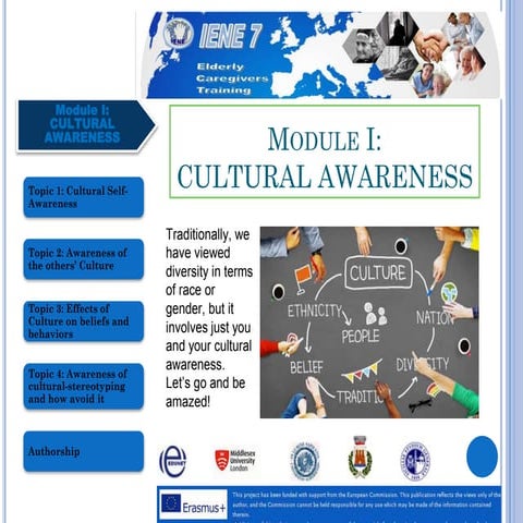 Module1 cultural awareness en-1_topic | PPTX