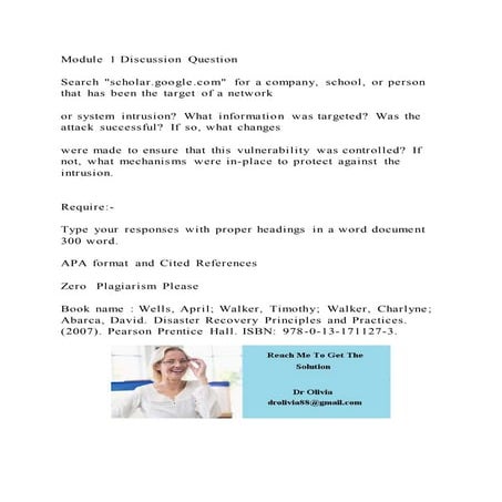 Module 1 Discussion QuestionSearch scholar.google.com for a co | PDF