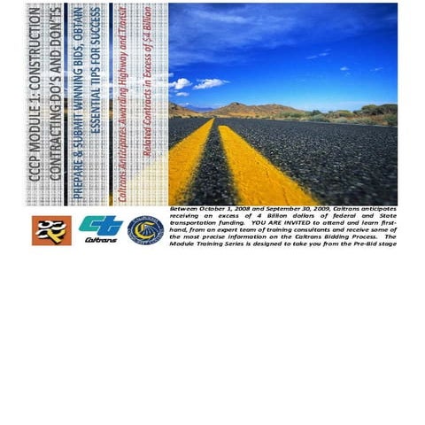 Intro to Contracting with the Colorado Department of Transportation ...