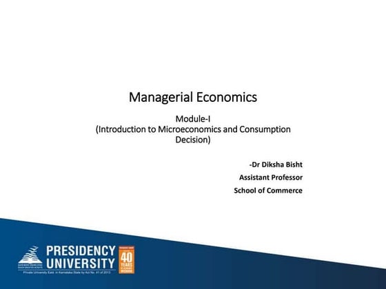 Real Estate Economics | PPT
