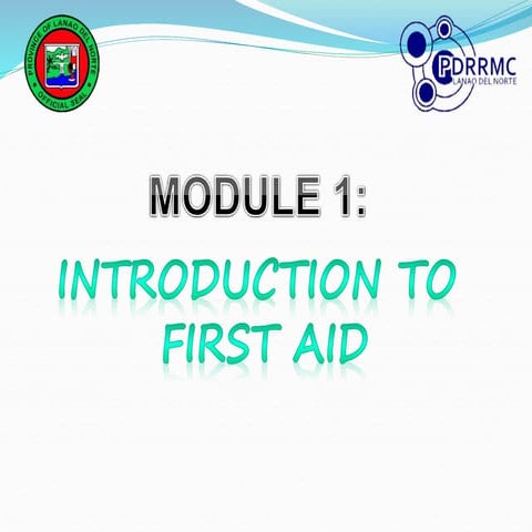 Module one Introduction to First Aid.ppt