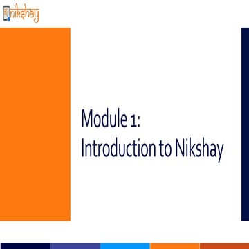 Module 1 Introduction to Nikshay.pptx