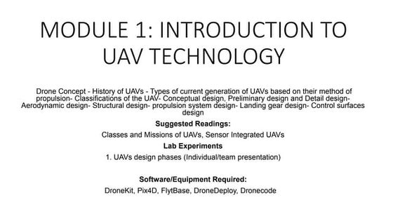 Uav presentation | PPTX