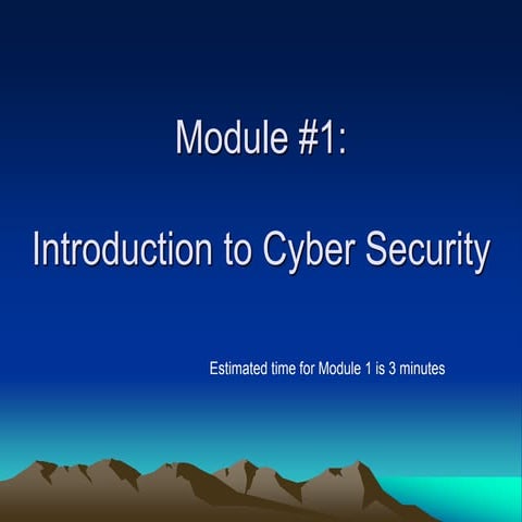 Module1_Intro to Security and cyber challenges_Final.ppt