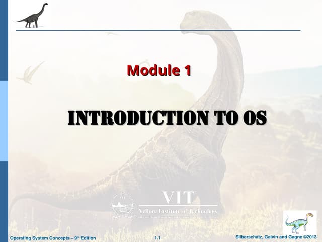 Operating System Module1 Lecture Notesppt 1244