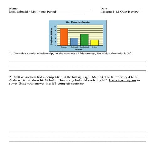 Module 1 lesson 1 12 quiz review | PDF