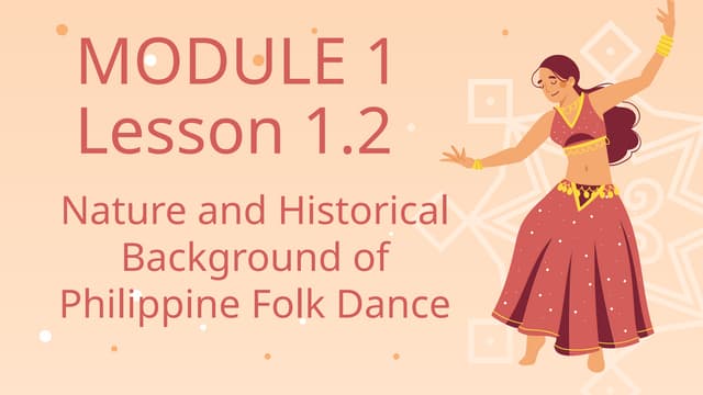 Philippine Folk and Ethnic Dances.powerpoint | PPTX