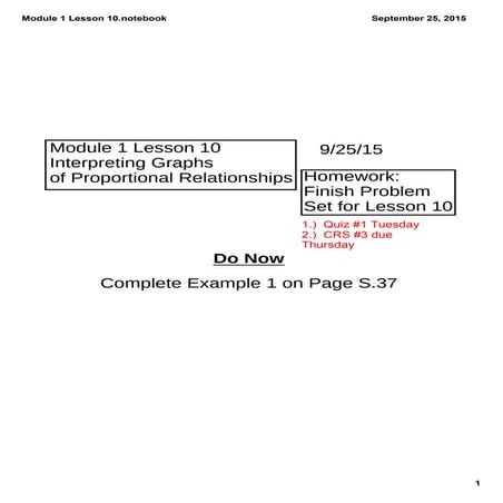 Module 1 lesson 10 | PDF