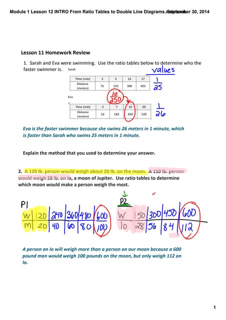 Module 1 lesson 18 | PDF