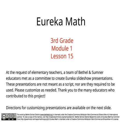 Eureka Math G3 Module 1 Lesson 15 Slides.pptx