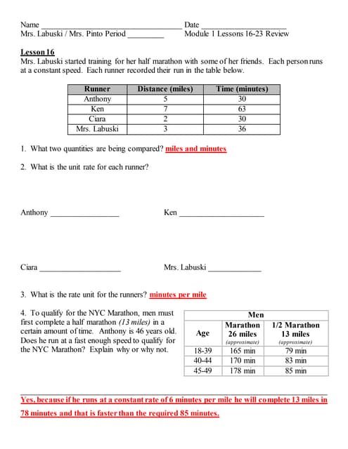 Exit ticket lessons 1 13 sample solutions | DOC | Weather | Science