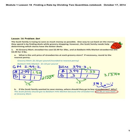 Module 1 lesson 18 | PDF