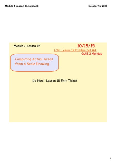 Module 7.2 lesson 18 | PDF