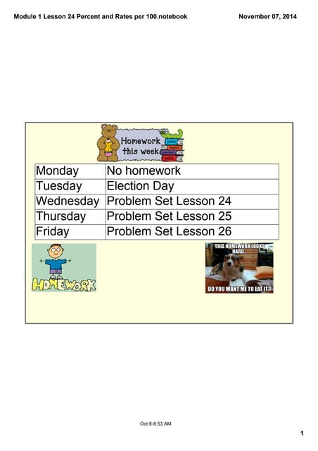 Module 1 lesson 26 | PDF