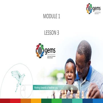 Module 1 lesson 3 ambulatory pmb (mco) | PPT