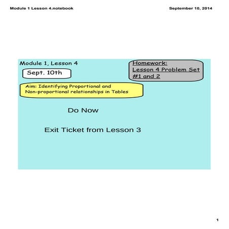 Module 1 lesson 4 | PDF
