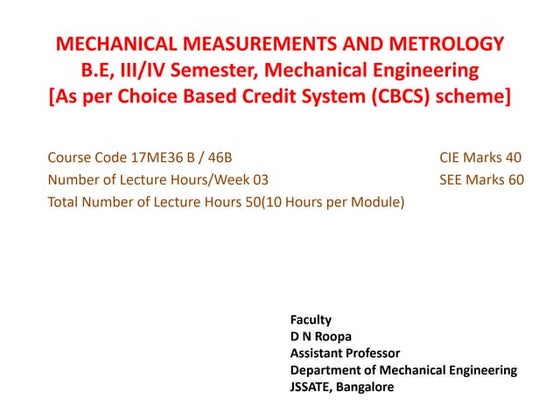 What is Metrology Importance, Types, Tools, and Applications | PDF