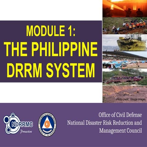 Module 1_Philippine DRRM System FOR STUDENTS | PPTX