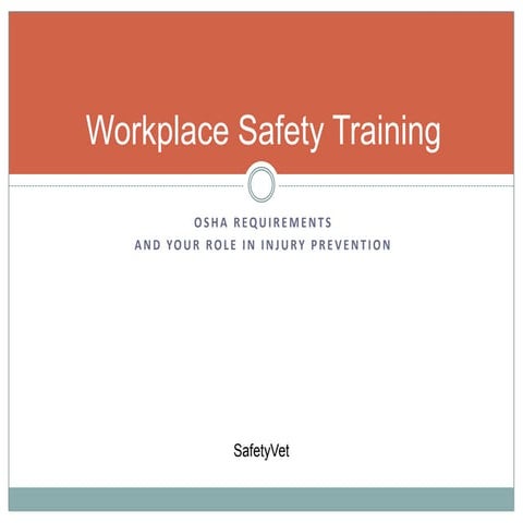 Module 1 safety training | PPTX