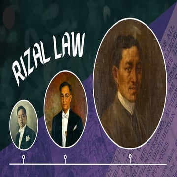RA 1425 RIZAL LAW ,ITS PROPONENTS AND WHY IS IT CONSIDERED AS ...