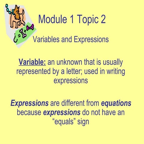 Module 1 topic 2 presentation | PPT