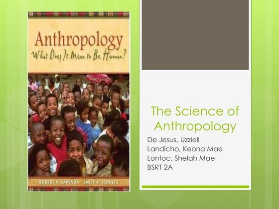 Anthropology | PPTX | Biological Sciences | Science