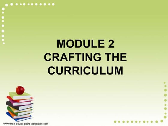Chapter 3 Curriculum Design | PPT
