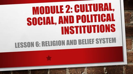 Module 3: SOCIAL AND POLITICAL STRATIFICATION | PPTX | Debated ...