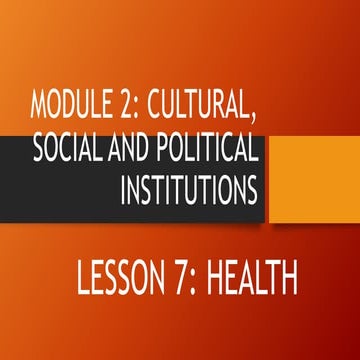 Module 3: POWER | PPTX