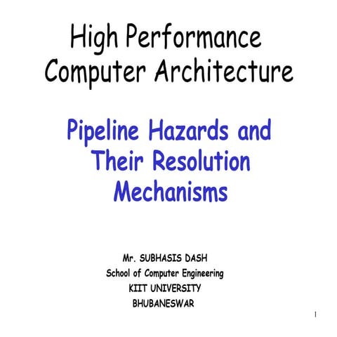 High Performance Computer Architecture Ppt Programming Languages Computing