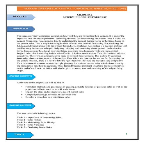 MODULE 2.docx | Business Accounting & Finance | Business