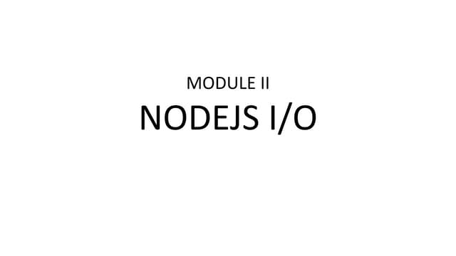 Module 2pptx For Full Stack Mobile Development Application On Backend 6789