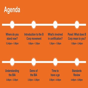 B Leaders Module 2: Diving deep with the BIA | PPT