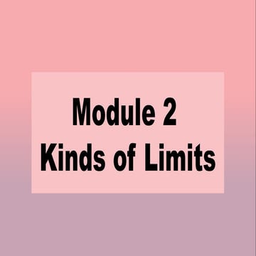 Basic Calculus Lesson 1 | PPTX