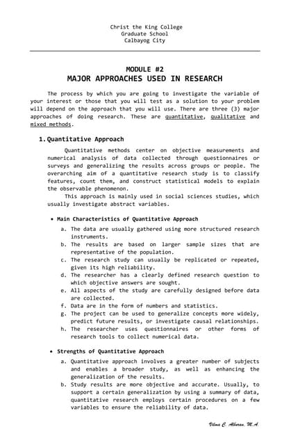 Qualitative research is fundamentally distinct from its quantitative.docx