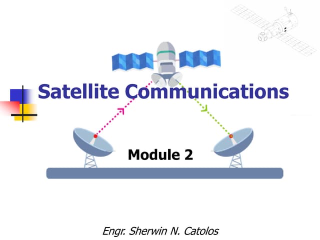 Orbital parameters of a satellite | PPTX
