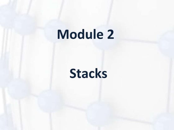 Stack In Data Structure Ppt 5000