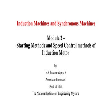 Module2-Starting methods of Induction motor.pptx