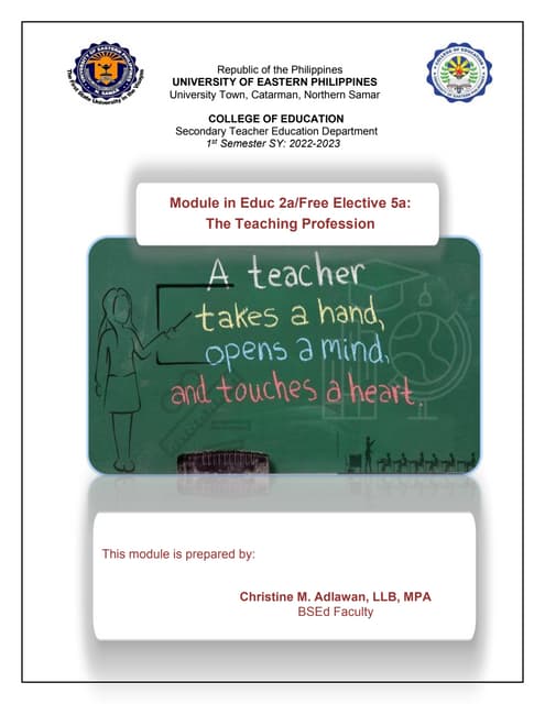 Module 1 - The Teaching Profession.pdf