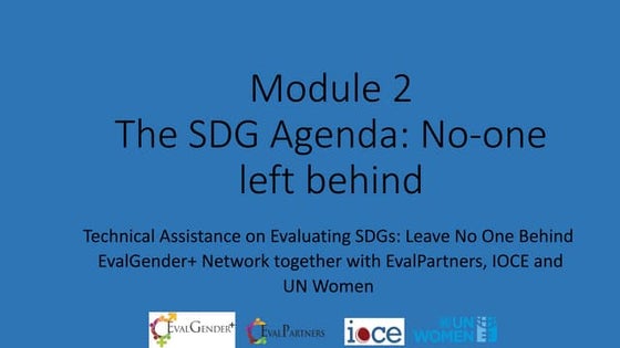 test sdg word Integration of SDGs into NDPs | PPTX