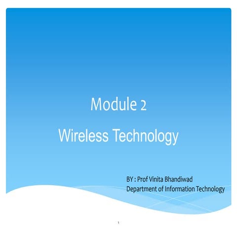 Module 2 (1) | PPTX | Computer Networking | Computing