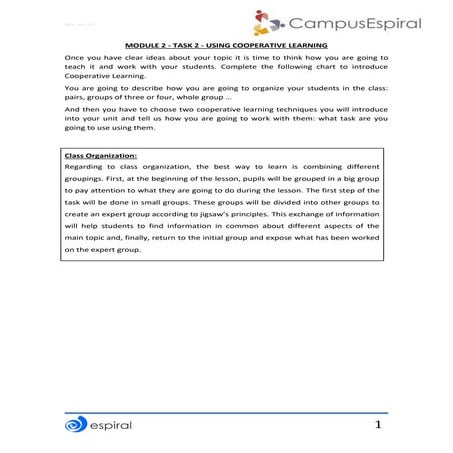 Module 2 activity kwl | PDF