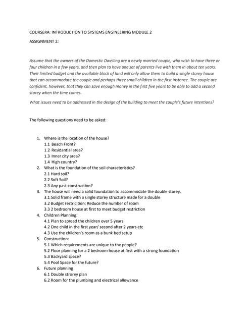 Module 1 assignment | PDF | Interior Decorating | Home & Garden